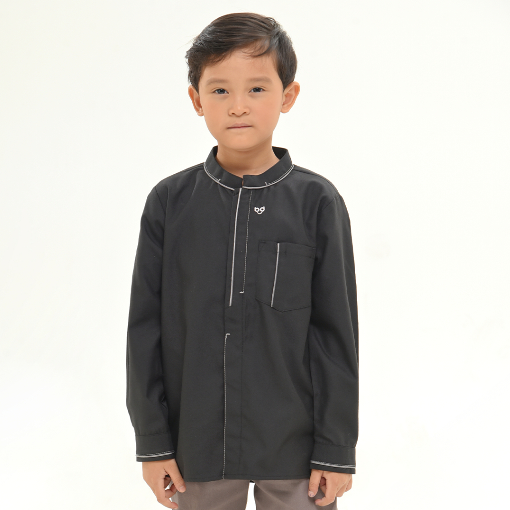 Jual Rabbani - Kemeja Koko Lengan Panjang Anak Bayyan | Shopee Indonesia