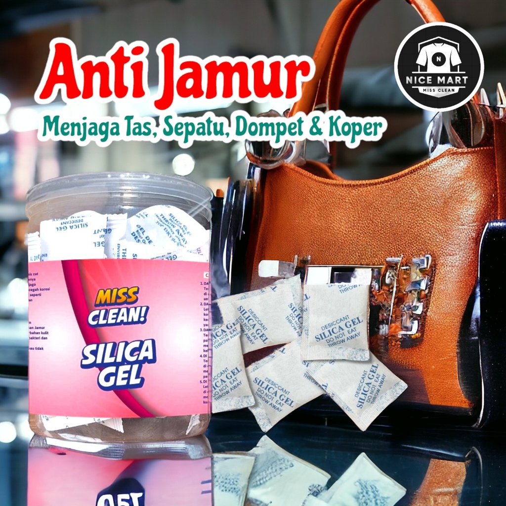 Jual Silica Gel Silika Anti Jamur Kutu Rayap Untuk Penyimpanan Tas ...