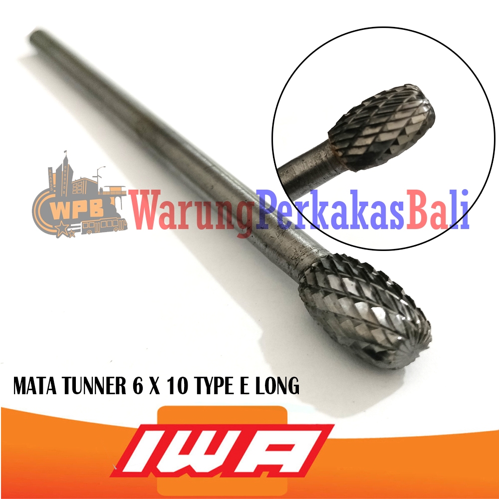 Jual Mata Korek Porting Besi Type E 6X10 Long Mata Bor Porting Die ...