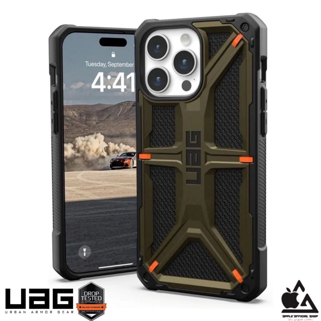 Jual Case UAG Monarch Kevlar Military Tough Rugged Armor Slim Shockproof iPhone 15 14 13 12 11 ...