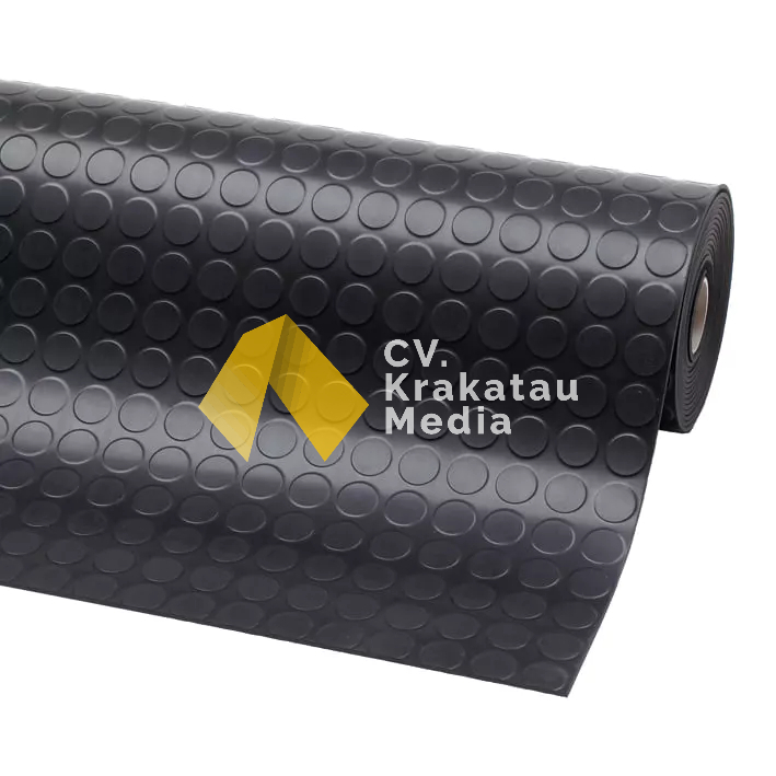 Jual Karpet Karet Anti Slip Motif Koin Karet Koin Bulat 122 x 100cm Meteran | Shopee Indonesia