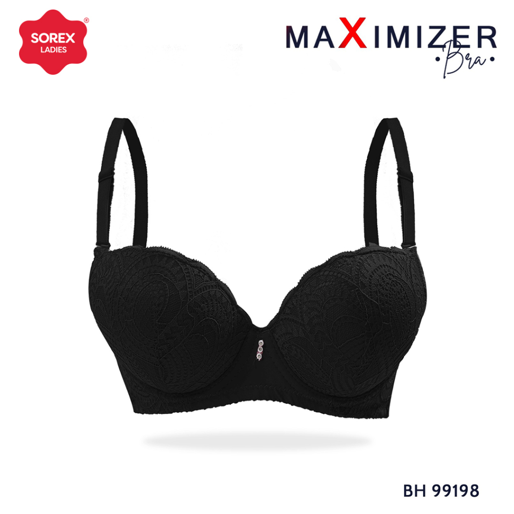 Jual Sorex Maximizer Bra 3/4 Push Up Busa Tebal Kawat Kait 2 Setara Cup ...
