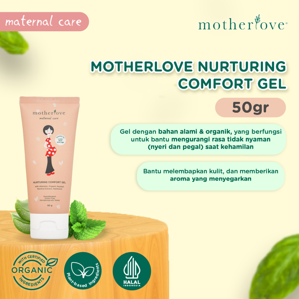 Jual Motherlove Nurturing Comfort Gel - Pereda Pegal pada Ibu Hamil ...
