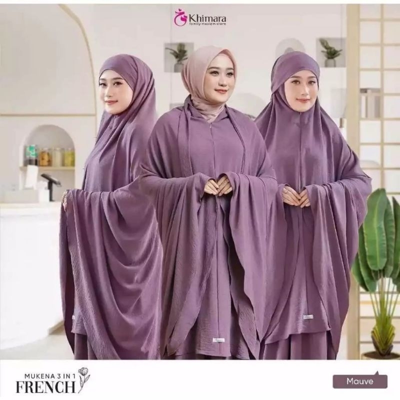 Jual Mukena Model Terbaru 2025 Termurah Mukena Lesti 3in1 // Mukena ...