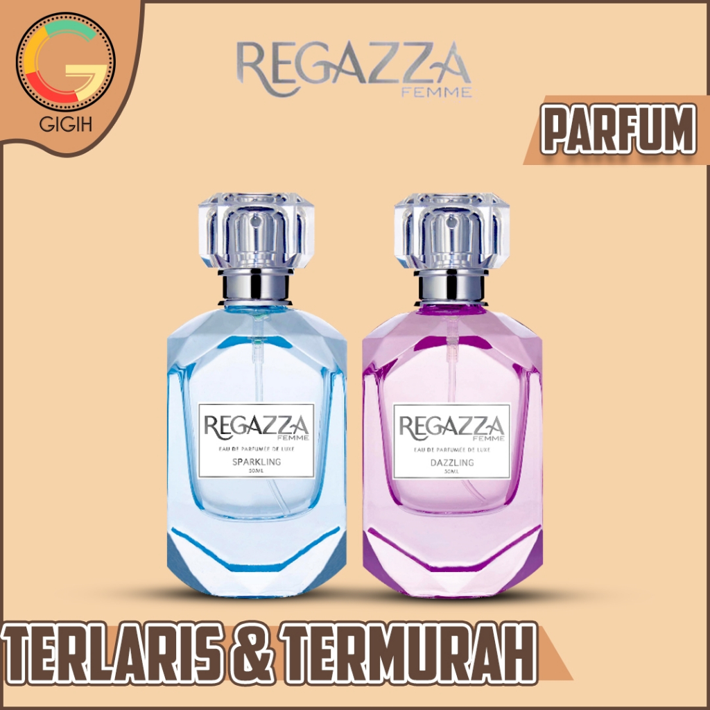 Jual REGAZZA FEMME EAU DE PARFUME 50ML SERIES ( SPARKLING / DAZZLING ...