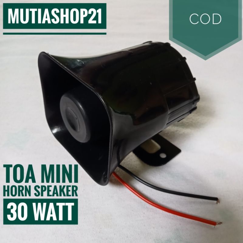 Jual TOA MINI 30WATT // TOA HORN SPEAKER, ( KOTAK ) | Shopee Indonesia