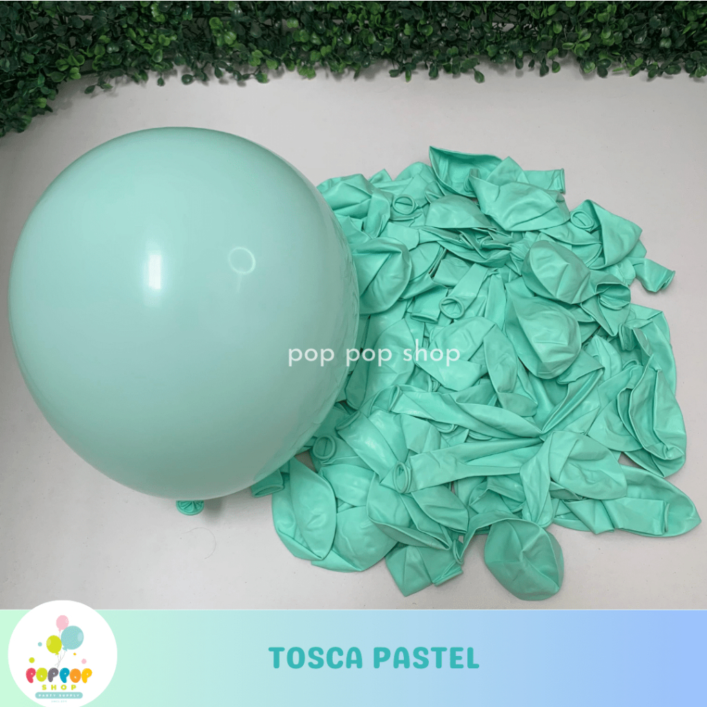 Jual Balon latex pastel 12inch TOSCA / TOSCA PASTEL 10pcs | Shopee ...