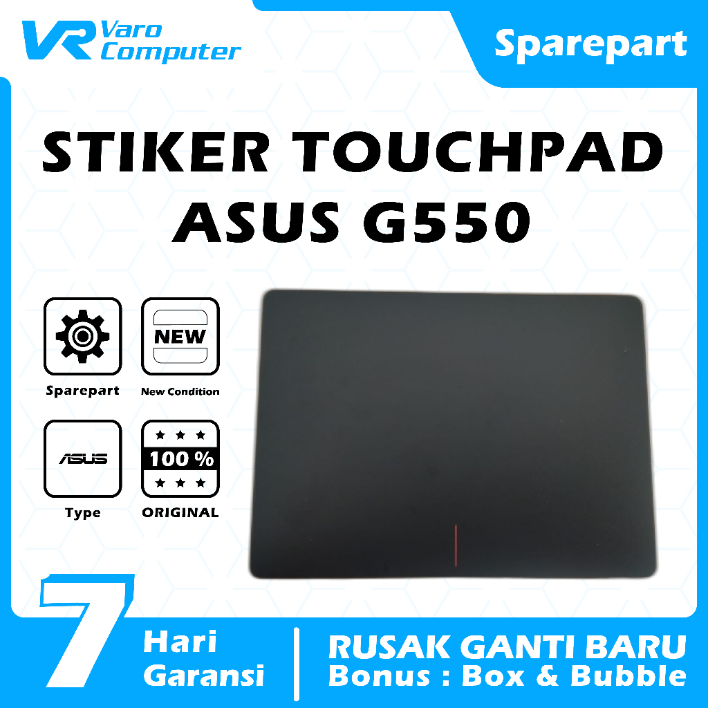 Jual STIKER TOUCHPAD LAPTOP ASUS G550 ORIGINAL | Shopee Indonesia