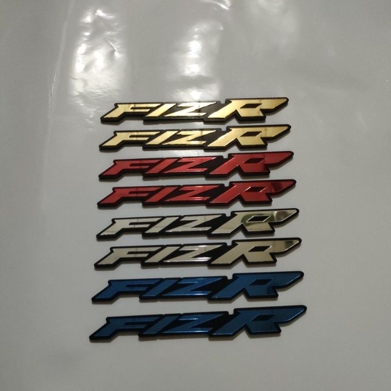 Jual Emblem F1ZR Akrilik 3D Ukuran 17 x 2 ( Kiri Kanan ) | Shopee Indonesia