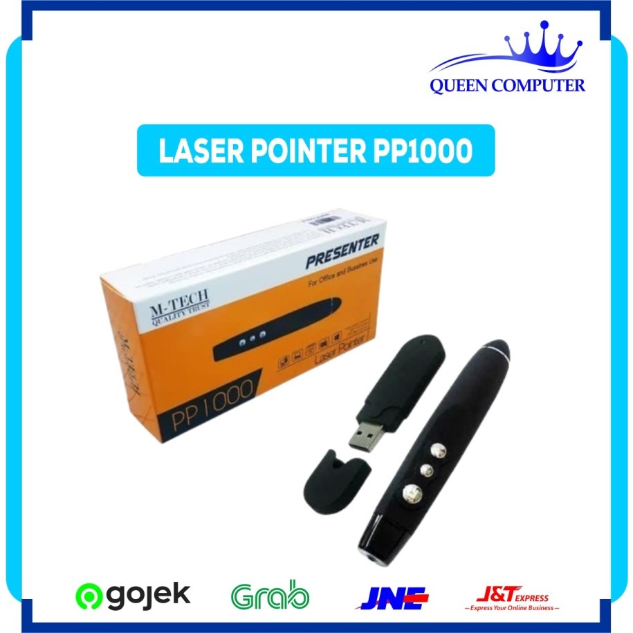 Jual M-TECH ORIGINAL LASER POINTER PP1000 ALAT WIRELESS PRESENTASI | Shopee Indonesia