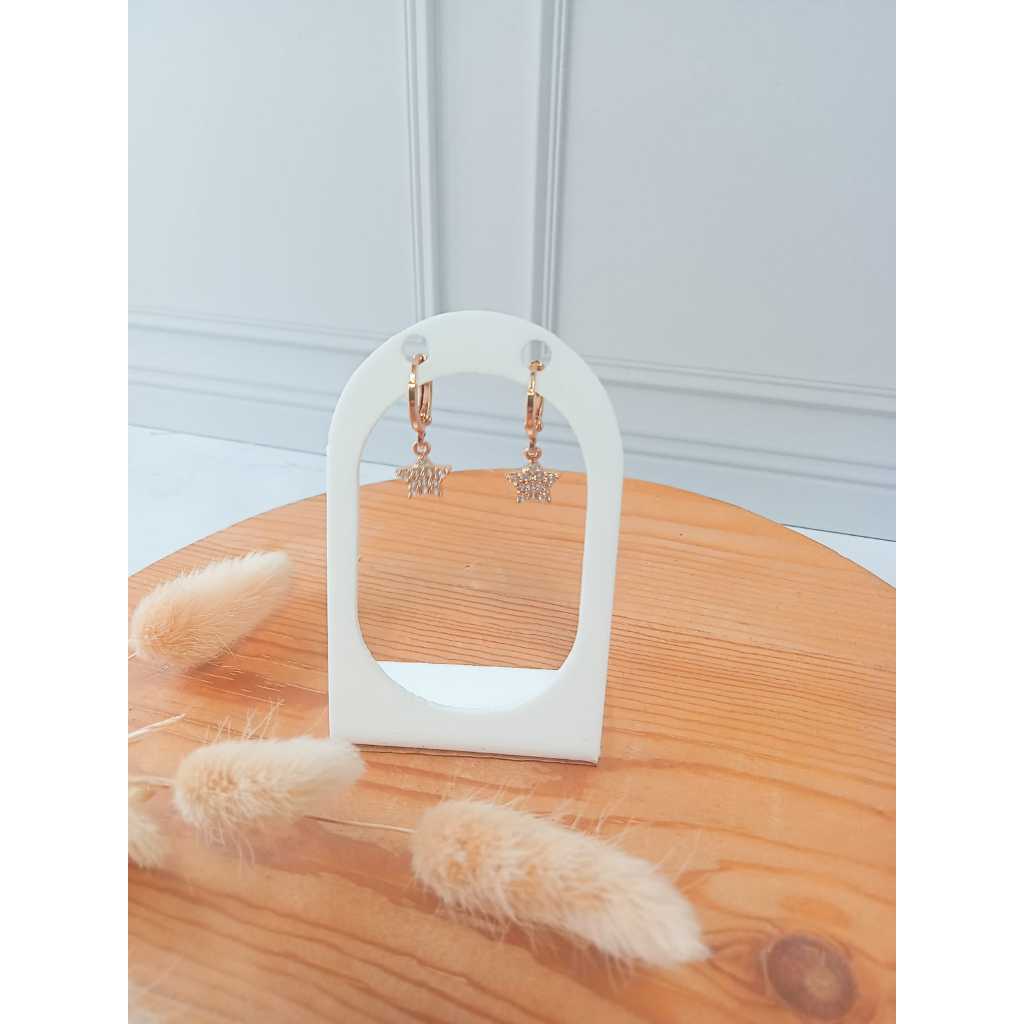 Jual Display Anting Akrilik Putih | Shopee Indonesia