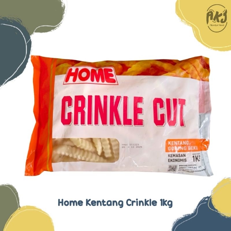 Jual Home Kentang Crinkle 1kg | Shopee Indonesia