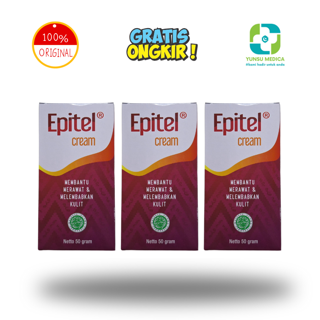 Jual Salep Epitel Cream 50 gr / Salep Luka Bernanah / Salep Luka ...