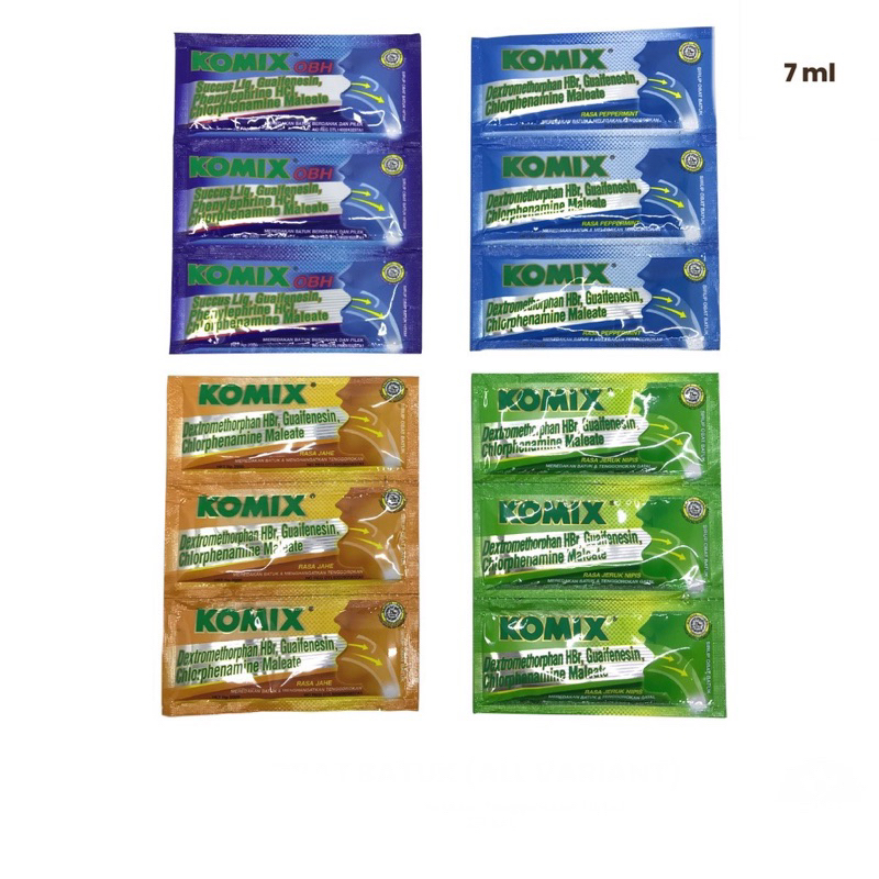 Jual Komix OBH 1 Box Isi 30 Sachet | Shopee Indonesia