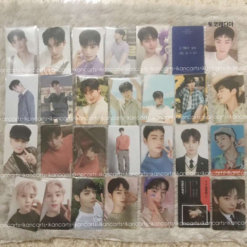 Jual (read desc) Photocard Official ASTRO Cha Eunwoo JOTM Switch On Magazine Philippine Trading ...