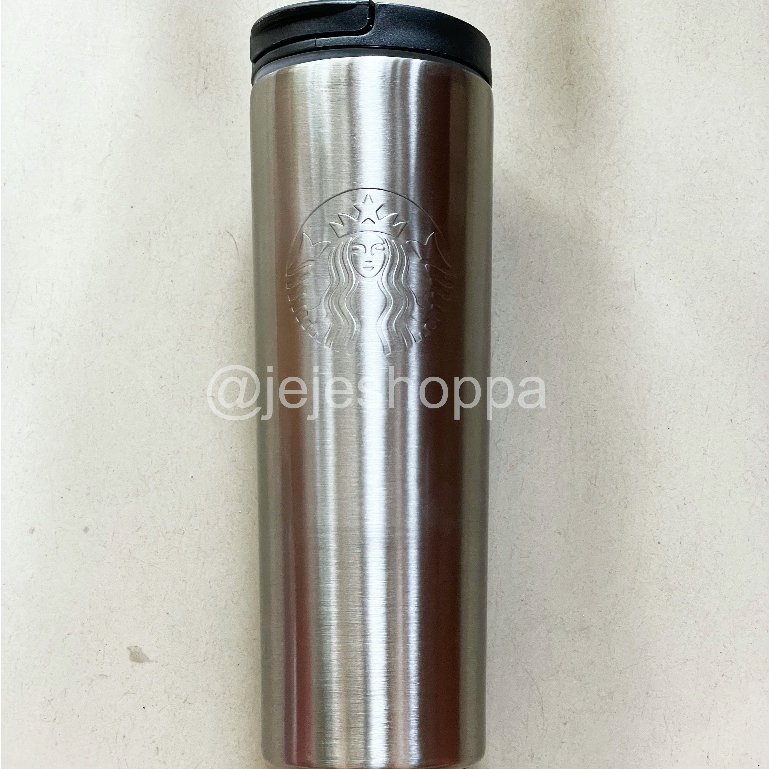 Jual Tumblr Starbucks Stainless Steel Termos Stylist ukuran Grande 16 ...