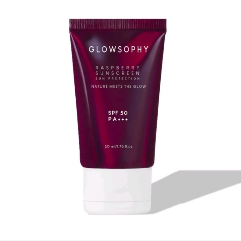 Jual Glowsophy raspberry sunscreen SPF 50 PA+++ isi 50gr | Shopee Indonesia