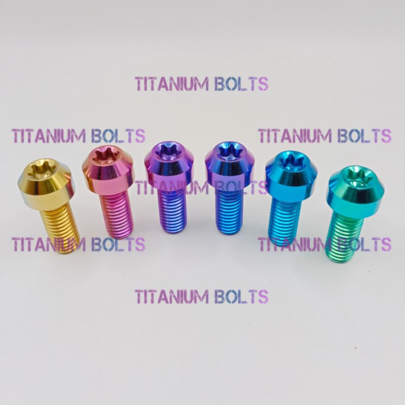 Jual Baut Titanium Bolts GR5 M8X25 Original | Shopee Indonesia
