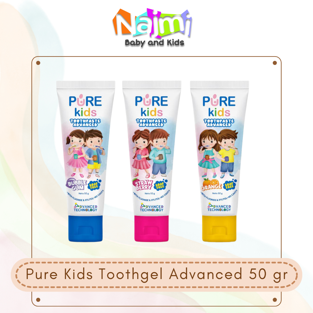 Jual Pure Kids Toothpaste Advanced / Pasta gigi anak toddler aman ...