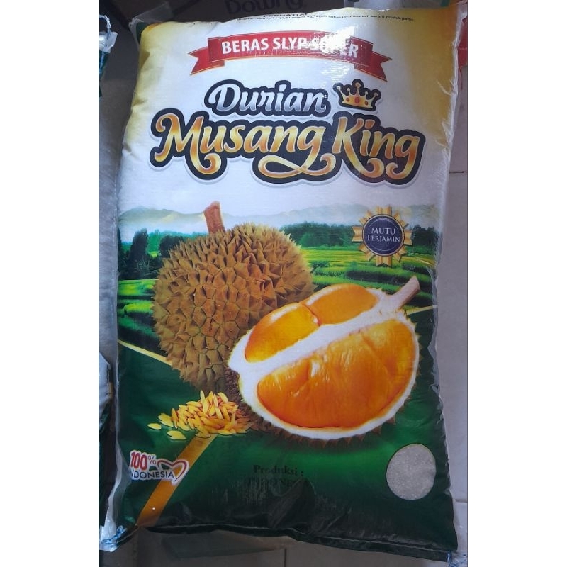 Jual beras cap DURIAN musang king 25kg | Shopee Indonesia