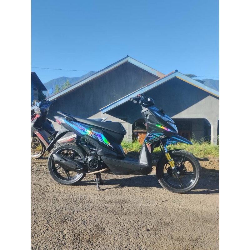 Jual STICKER STRIPING LIST VARIASI HOLOGRAM BEAT STREET ESP 2017-2019 ...