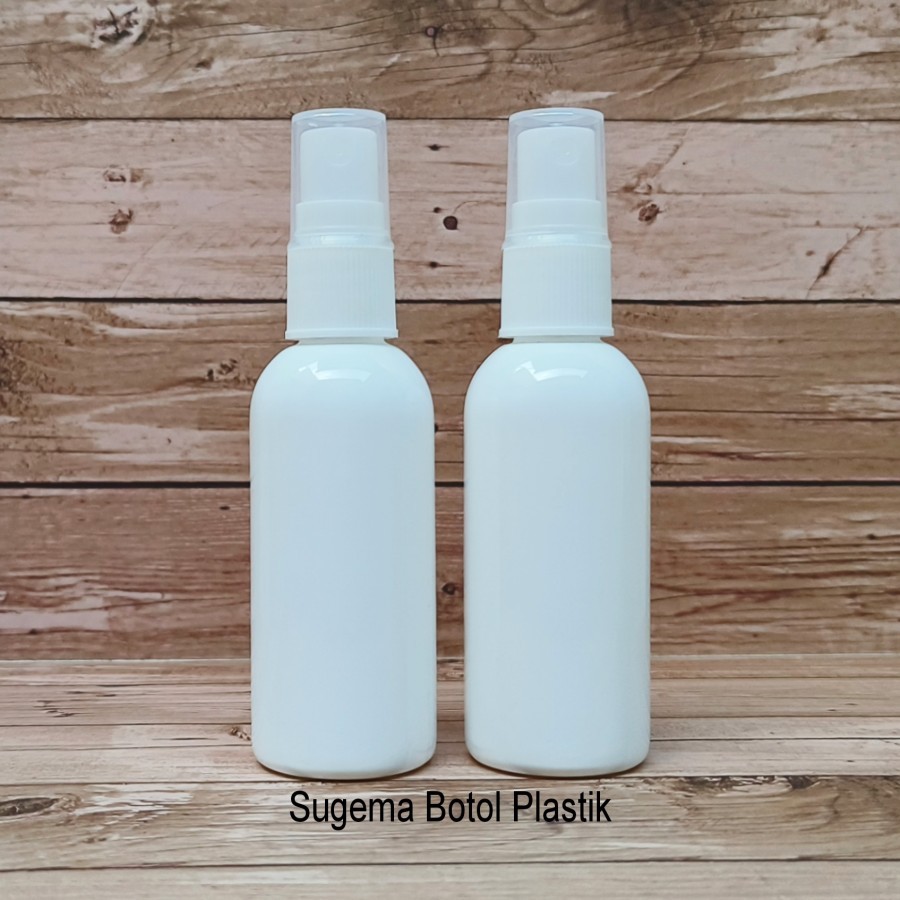 Jual Botol Spray 60ml Putih / Botol Pet 60 Ml Spray / Botol Plastik ...