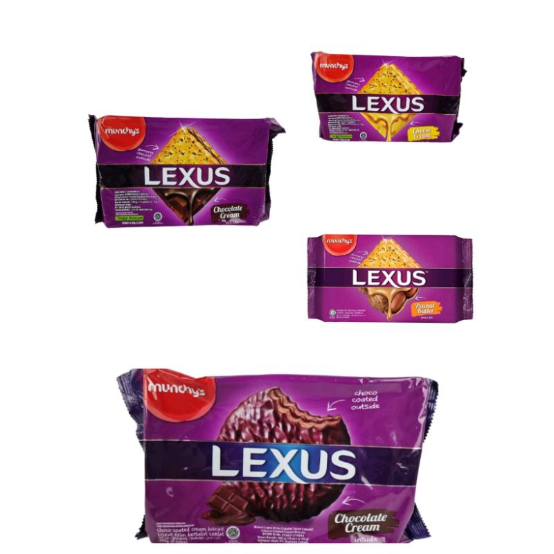 Jual Munchy's Lexus Crackers All Varian 190gr / Biskuit Muchy Lexus ...