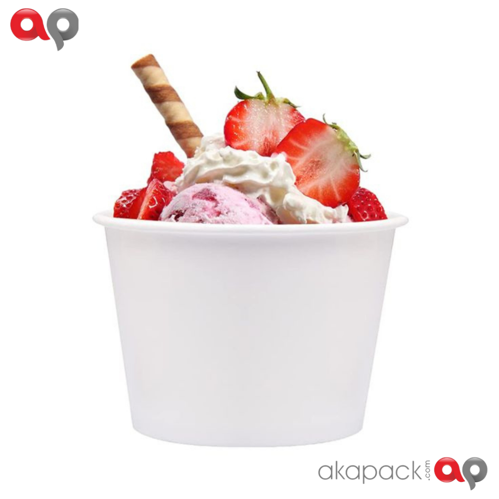 Jual Cup Es Krim 5 oz Polos / Ice Cream Paper Cup | Shopee Indonesia