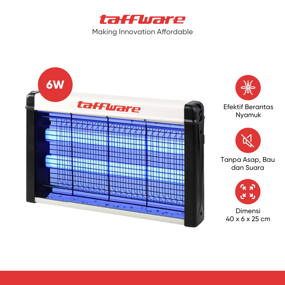 Jual Taffware Lampu LED Anti Nyamuk Mosquito Killer Home Usage 220V 6W ...