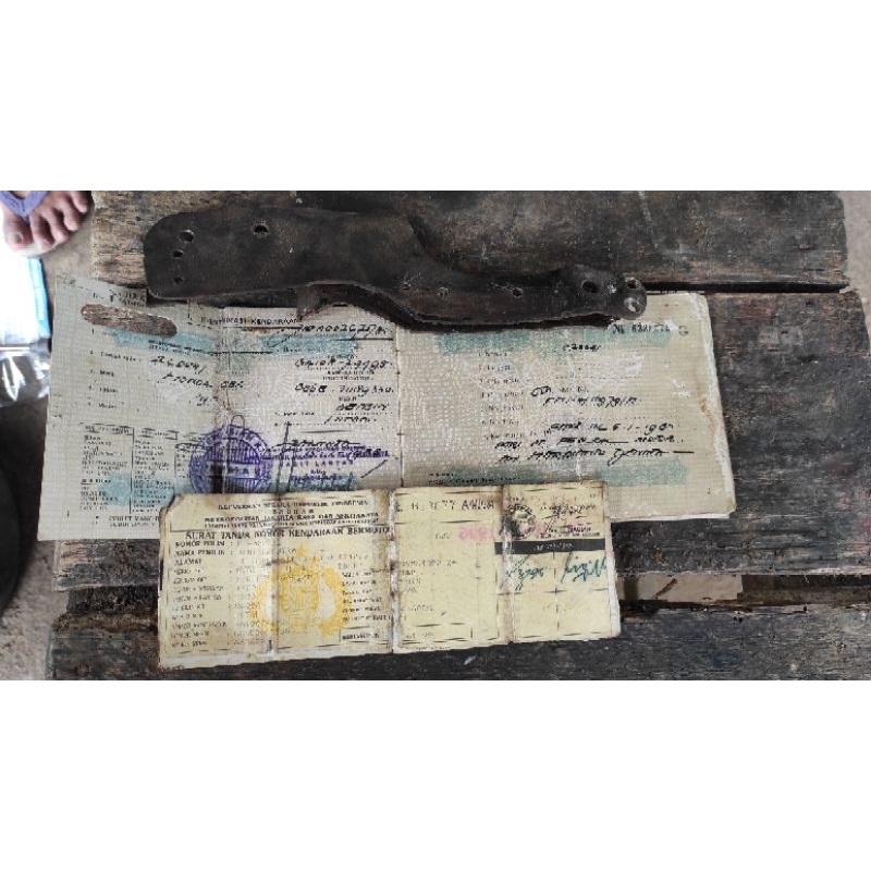 Jual surat lengkap astrea star/cub c86 tahun 1983 platB noka nosin adaa ...