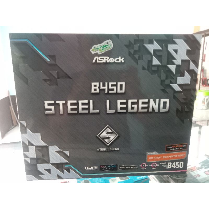 Jual paket mobo asrock B450 steel legend + ram | Shopee Indonesia