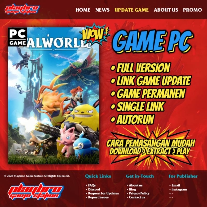 Jual Palworld - Game PC/Laptop (Download to Play Bro!) | Shopee Indonesia