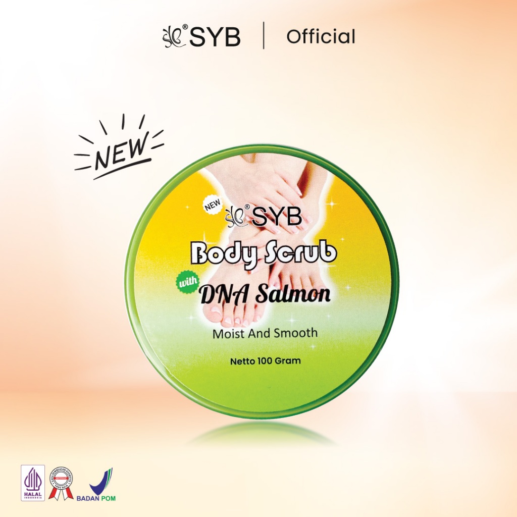 Jual NEW SYB BIBIT BODY SCRUB with DNA SALMON 100gr | Shopee Indonesia