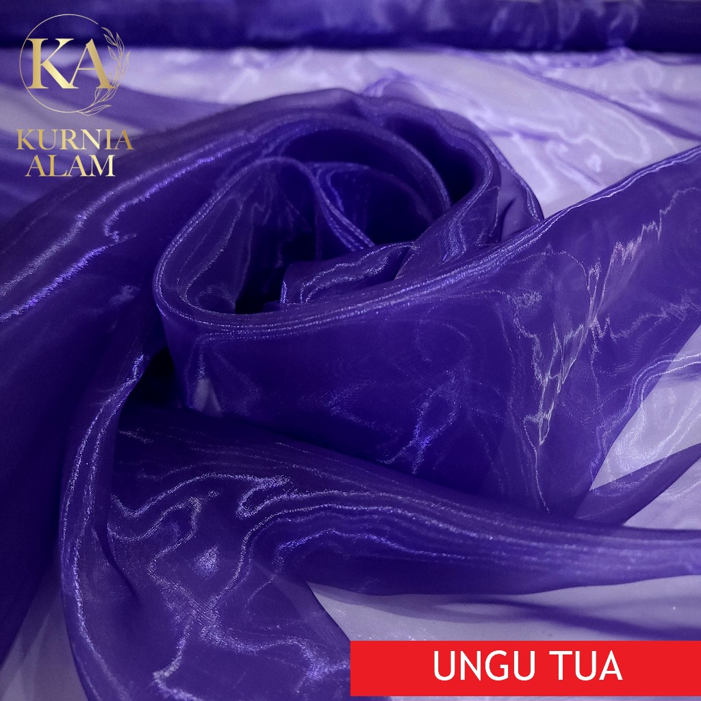 Jual Kain Organdi Organza Kain Kaca Per Meter Lebar 150 cm Ter Murah ...