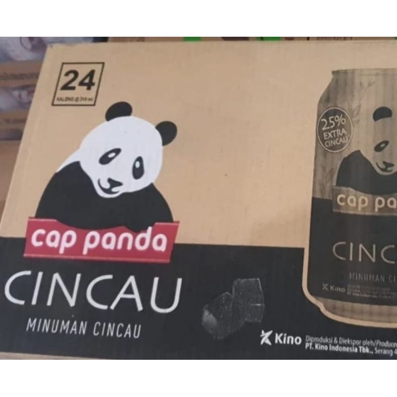 Jual Cincau cap panda kaleng 1 dus isi 24 kaleng | Shopee Indonesia