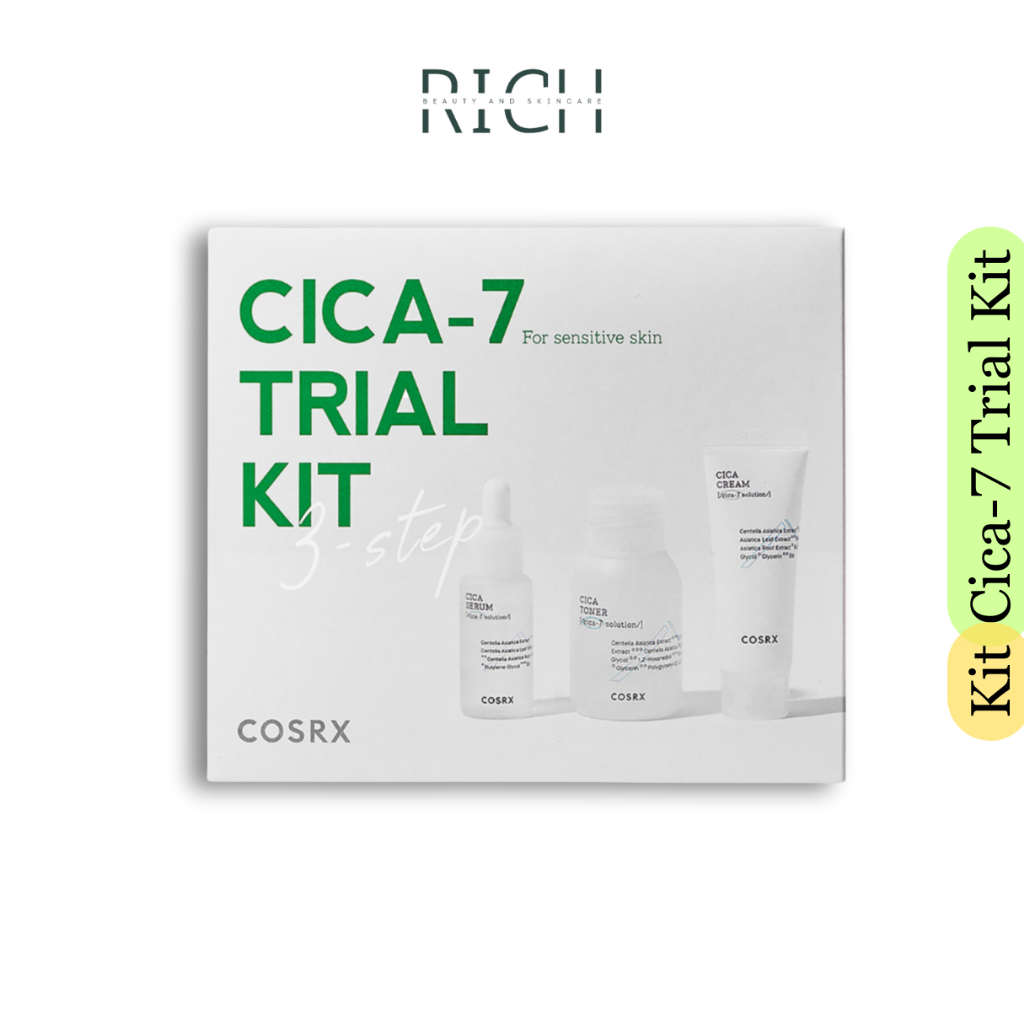 Jual Rich Beauty Skincare - COSRX Pure Fit Trial Kit (Cica 7 Relief Kit) | Shopee Indonesia
