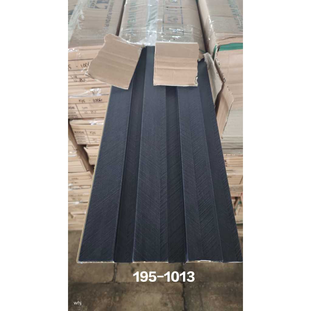 Jual wall panel WPC / wood panel wpc ukuran 3m/4m x 19.5cm x 1cm ...