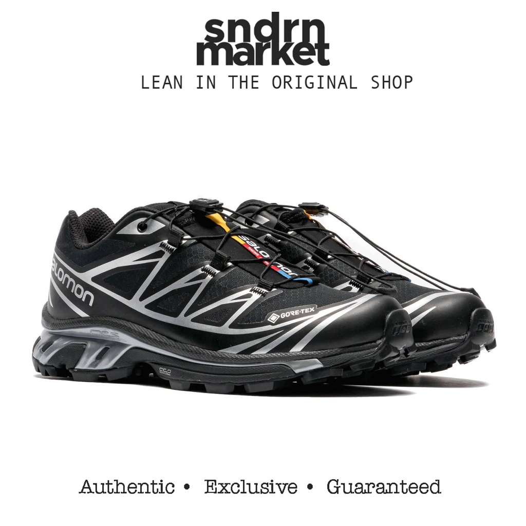 Jual Salomon XT 6 Goretex GTX Black Silver UNISEX AUTHENTIC | Shopee Indonesia