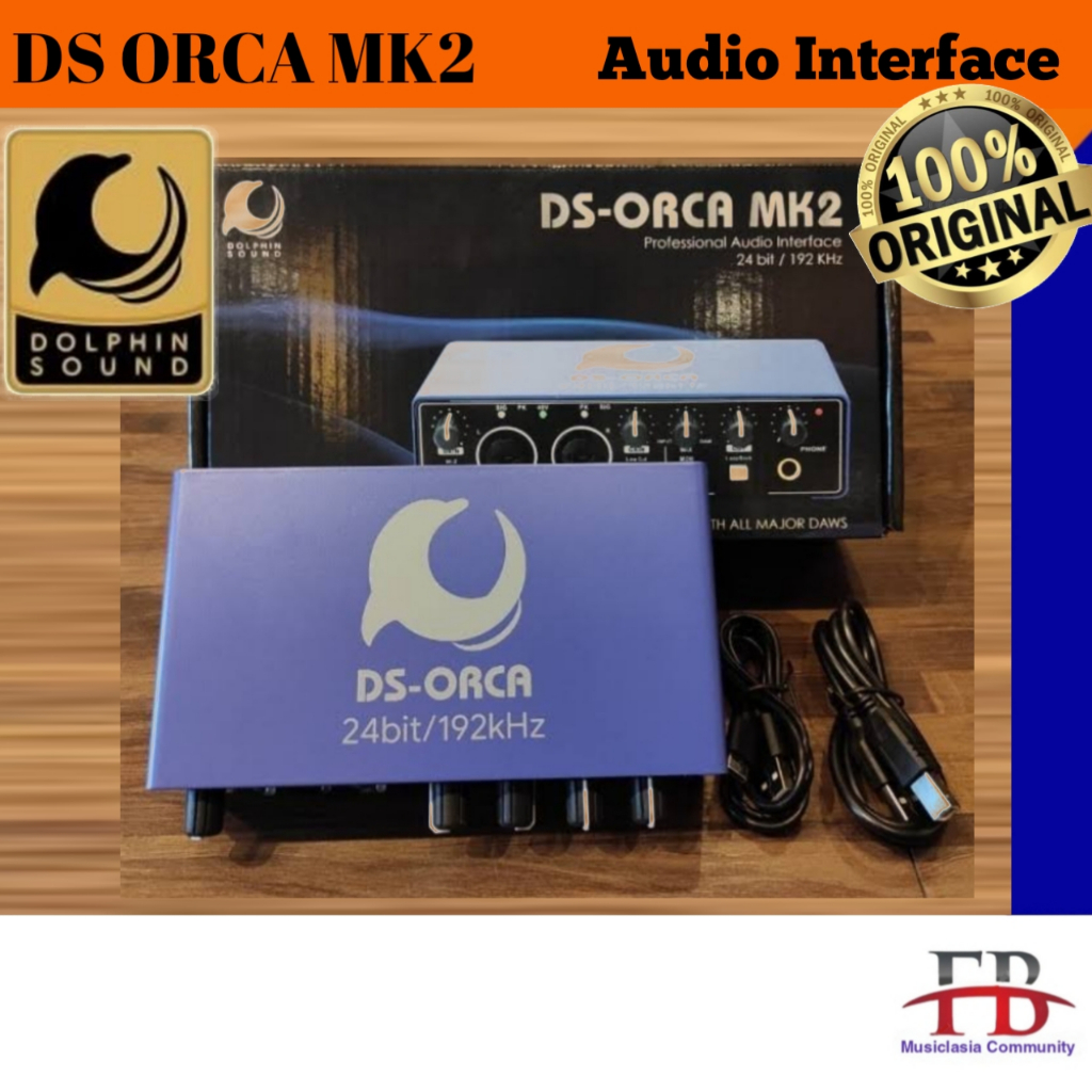 Jual Dolphin Sound DS ORCA Soundcard Recording Dolphin Orca MK2 ...