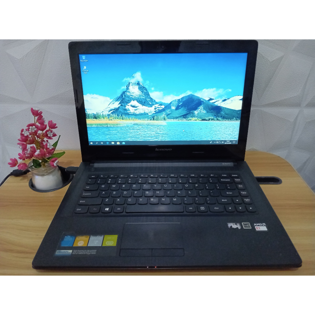 Jual Laptop lenovo 80E1 processor AMD E1 gen6 2gb ram 500gb hdd display ...
