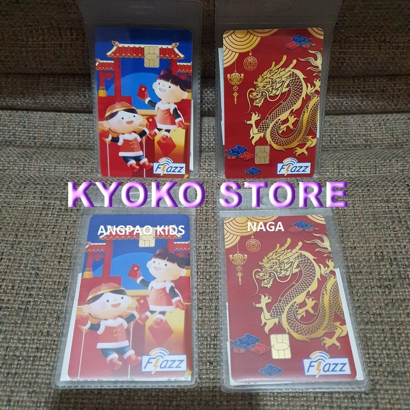 Jual Kartu Flazz Imlek Chinese New Year CNY 2024 Naga Angpao Kids Gen2 | Shopee Indonesia