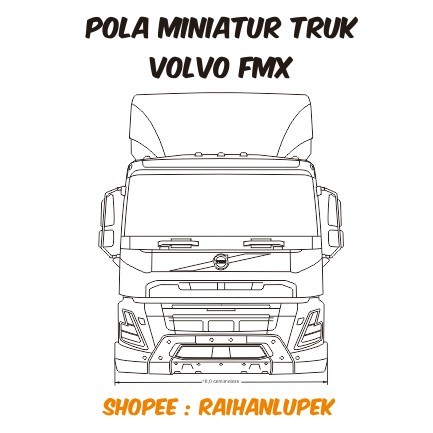 Jual Pola Miniatur Truk Volvo FMX | Shopee Indonesia