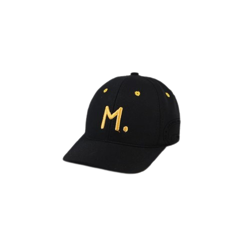 Jual Topi Anak Bordir Inisial A-Z Full Hitam Huruf Alfabeth Usia 2-10 ...