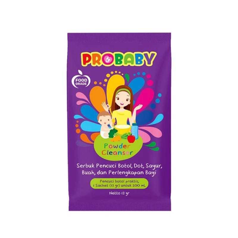 Jual Probaby Powder Cleanser 13gr - Sabun Cuci Botol Bubuk Probaby 13 ...