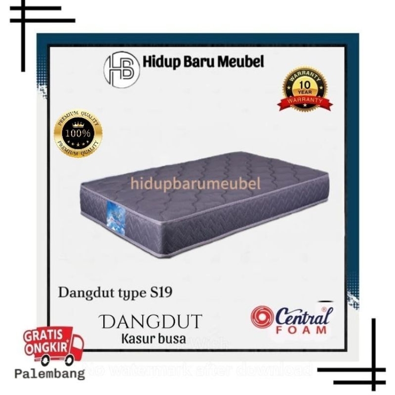 Jual Kasur Busa Dangdut by Central / matras foam quilting garansi 10 ...