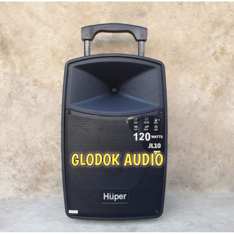 Jual Speaker Portabel Huper JL10 Original Speaker 10inch Garansi resmi ...