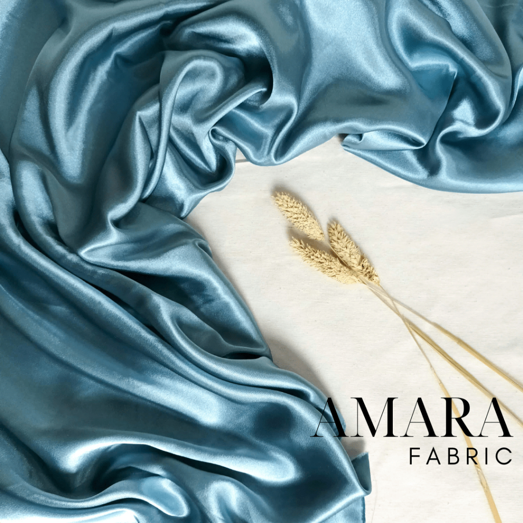 Jual Kain Satin Silk Charmuse PREMIUM ½ Meter / Sateen Sutra Kilap Glossy Amara Fabric | Shopee ...