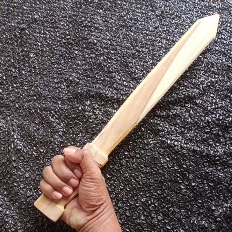 Jual Pedang IPSI Bahan Kayu Miniatur Alat Peraga Latihan Silat Beladiri ...