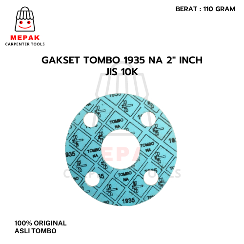 Jual Packing TOMBO 2" / Gasket TOMBO 2" untuk flange JIS 10K DN50 | Shopee Indonesia