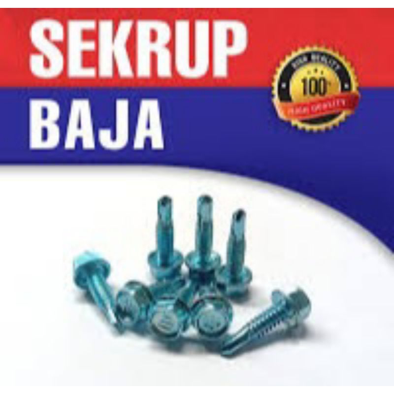 Jual Sekrup Baut Untuk Pasang Baja Ringan / Reng | Shopee Indonesia
